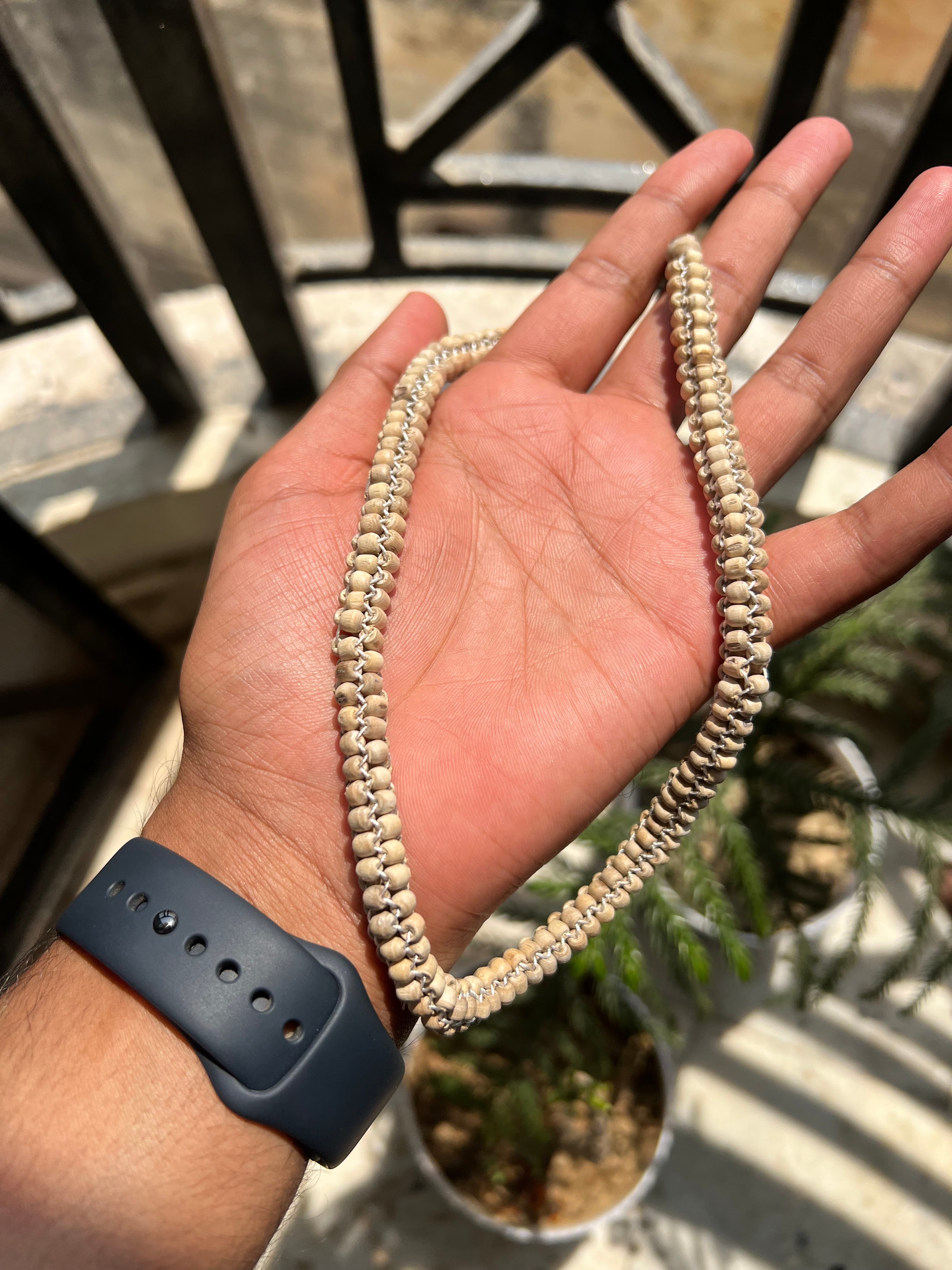 4 layers Tulsi Kanthi Mala Round Beads 18inch – Tulsimalastore.in
