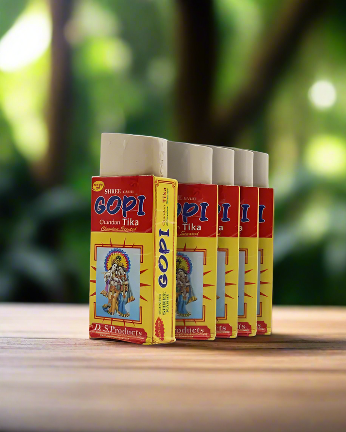 Natural Scented Gopi Chandan Stone Tilak || ISKCON Gopi Tilak (70g, Pa – Tulsimalastore.in